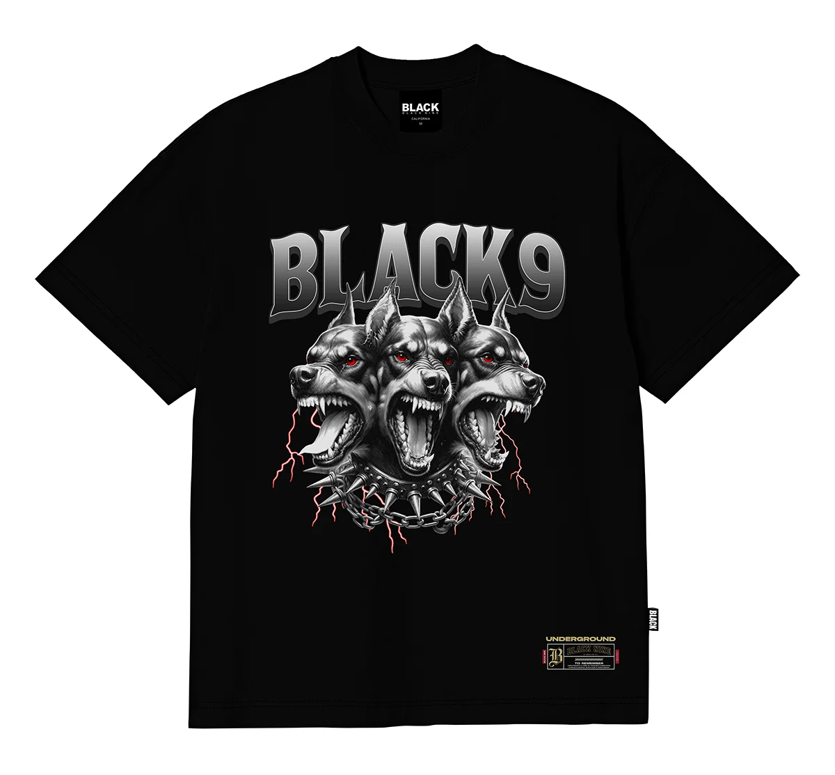 Camiseta Black Nine Premium Fury - Preta B90730